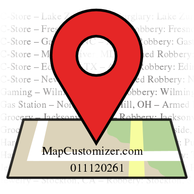 View map | Mapcustomizer.com