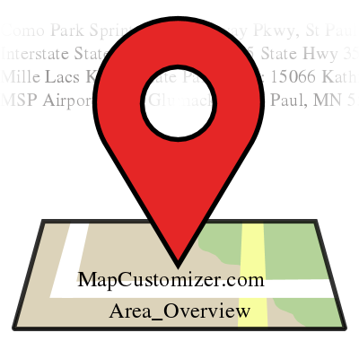 View map | Mapcustomizer.com