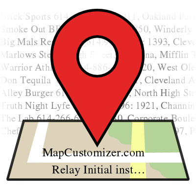 View map | Mapcustomizer.com