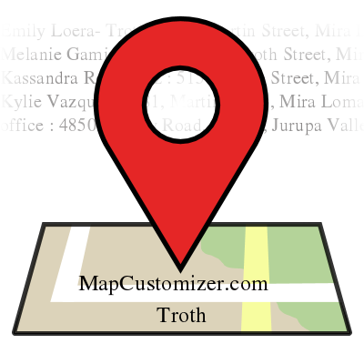 View map | Mapcustomizer.com